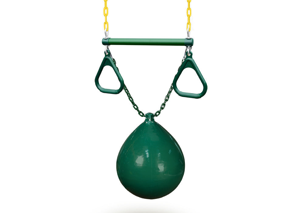 Buoy Ball with Trapeze Bar | Swing Set Add-ons and Accessories ...